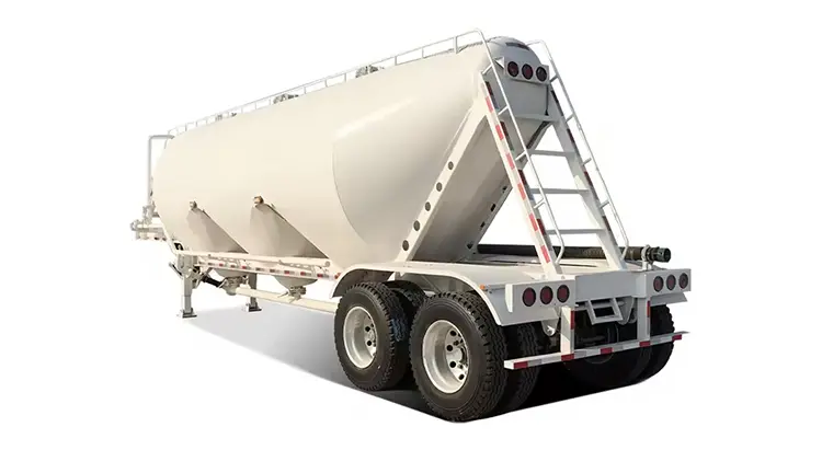 cement tank trailer | bulk cement tank semi trailer | 3 axles cement ...